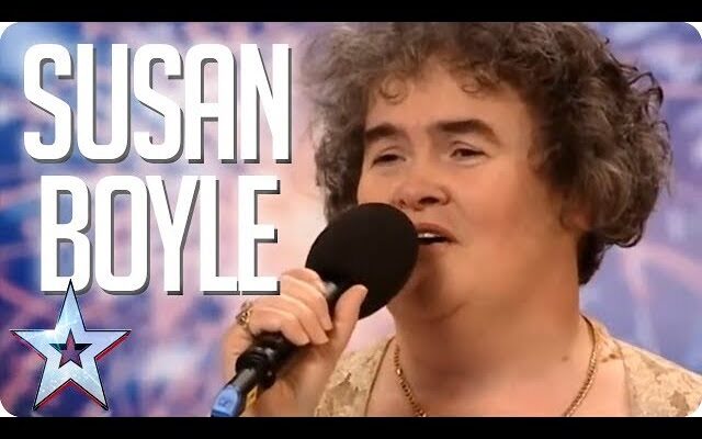 Susan Boyle’s impressive performance has been voted the most iconic ...